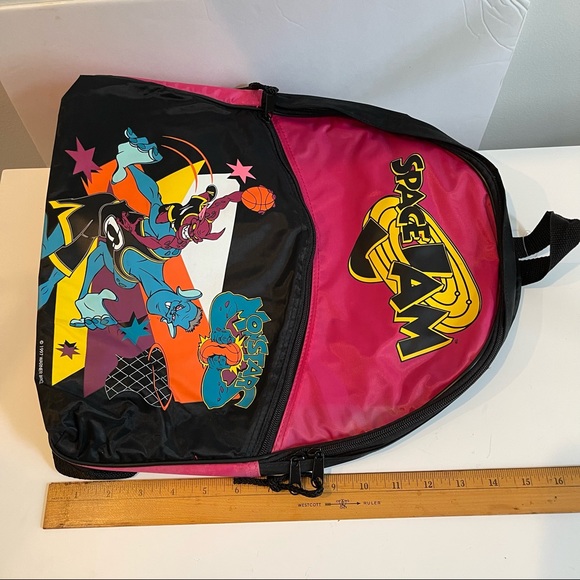 Nasco | Accessories | Vintage Space Jam Backpack 997 Warner Bro Sample ...